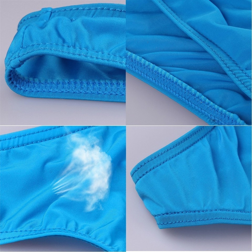 Men Ice Silk Thongs See Mens SexyUnderwear Brief Pouch G-string ...