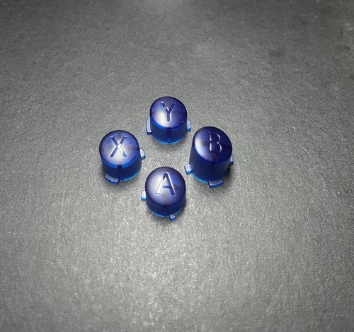 New Microsoft Xbox Series X Model 1914 Transparent Blue ABXY Buttons | eBay