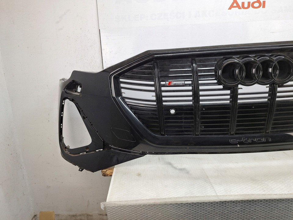 AUDI -E-TRON 4K 4KE S-LINE LIFT FACELIFT Vordere Stoßstange Bumper Pare ...
