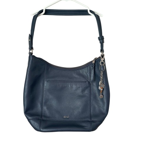 The Sak Sequoia Hobo Shoulder Bag Indigo Blue Purse Leather | eBay