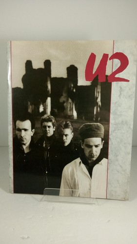 U2 Unforgettable Fire 1986 North American Tour Program Memorabilia VG+ ...