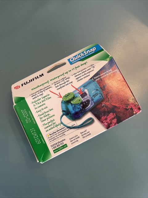 Fujifilm QuickSnap Waterproof 800 35mm Disposable Camera for sale ...