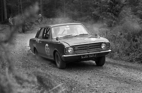 Lotus Ford Cortina MkII ERC Rally Car 1971 Racing Old Photo 5 | eBay