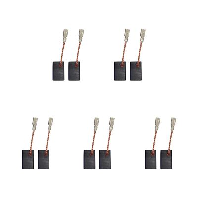 5 Sets of - 2x Carbon Brushes - Metabo Grinder (Size - 5 X 10 X 16 ...