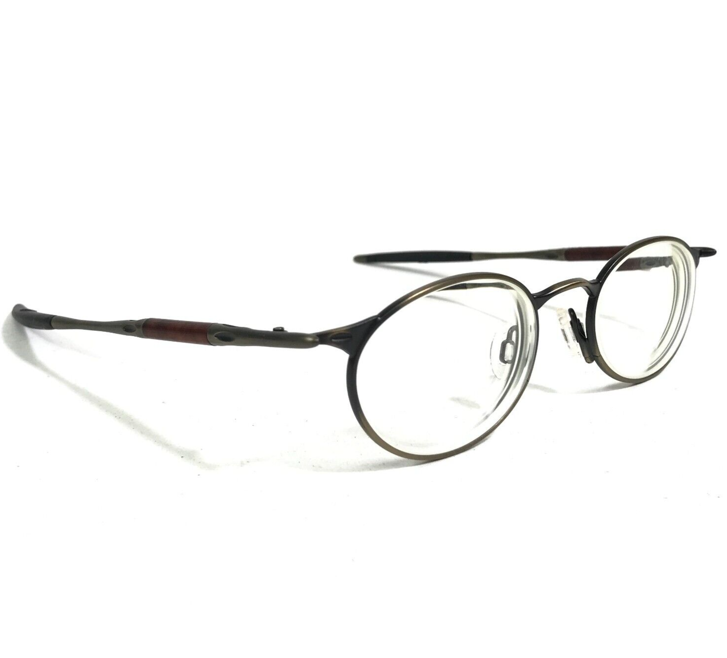 Vintage Oakley Michael Jordan OO Eyeglasses Frames Black Gold Rustic 47 ...