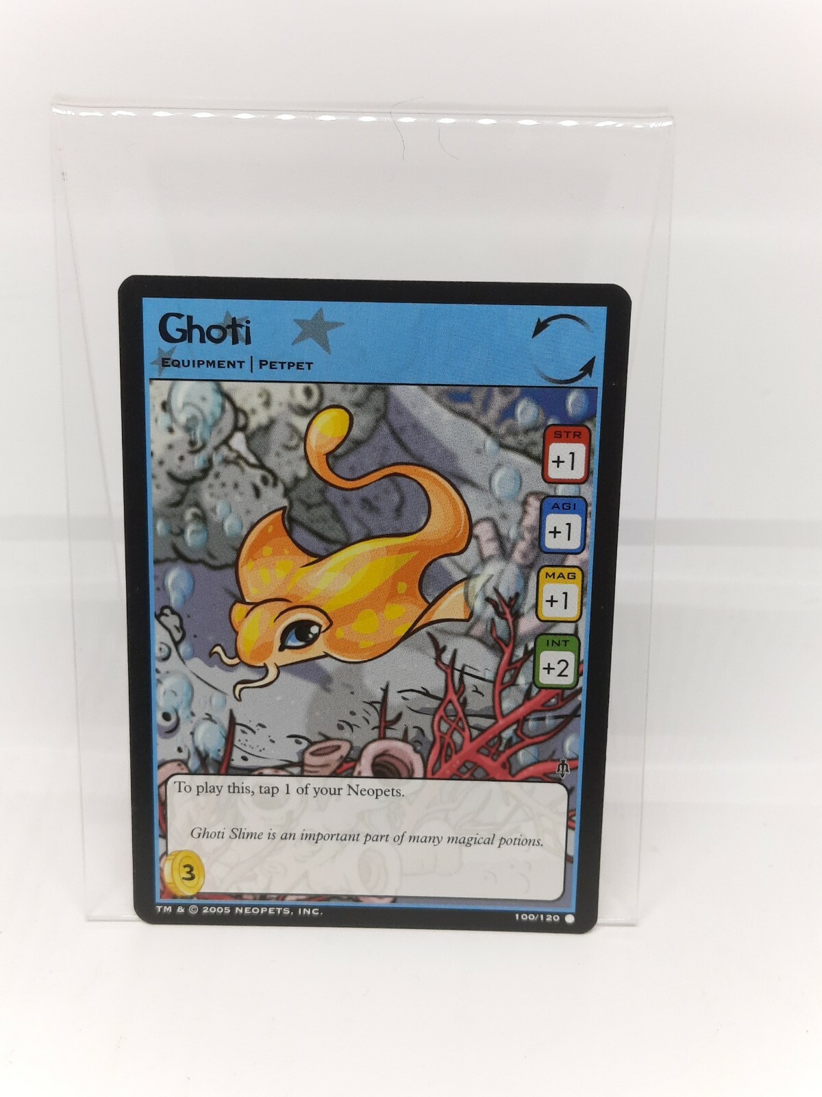 Ghoti 100/120 Curse Of Maraqua Neopets 2005 Common | eBay