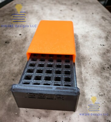 Multi Color Sliding .22lr Ammo Storage Box Case - 50rd Round - Multiple ...