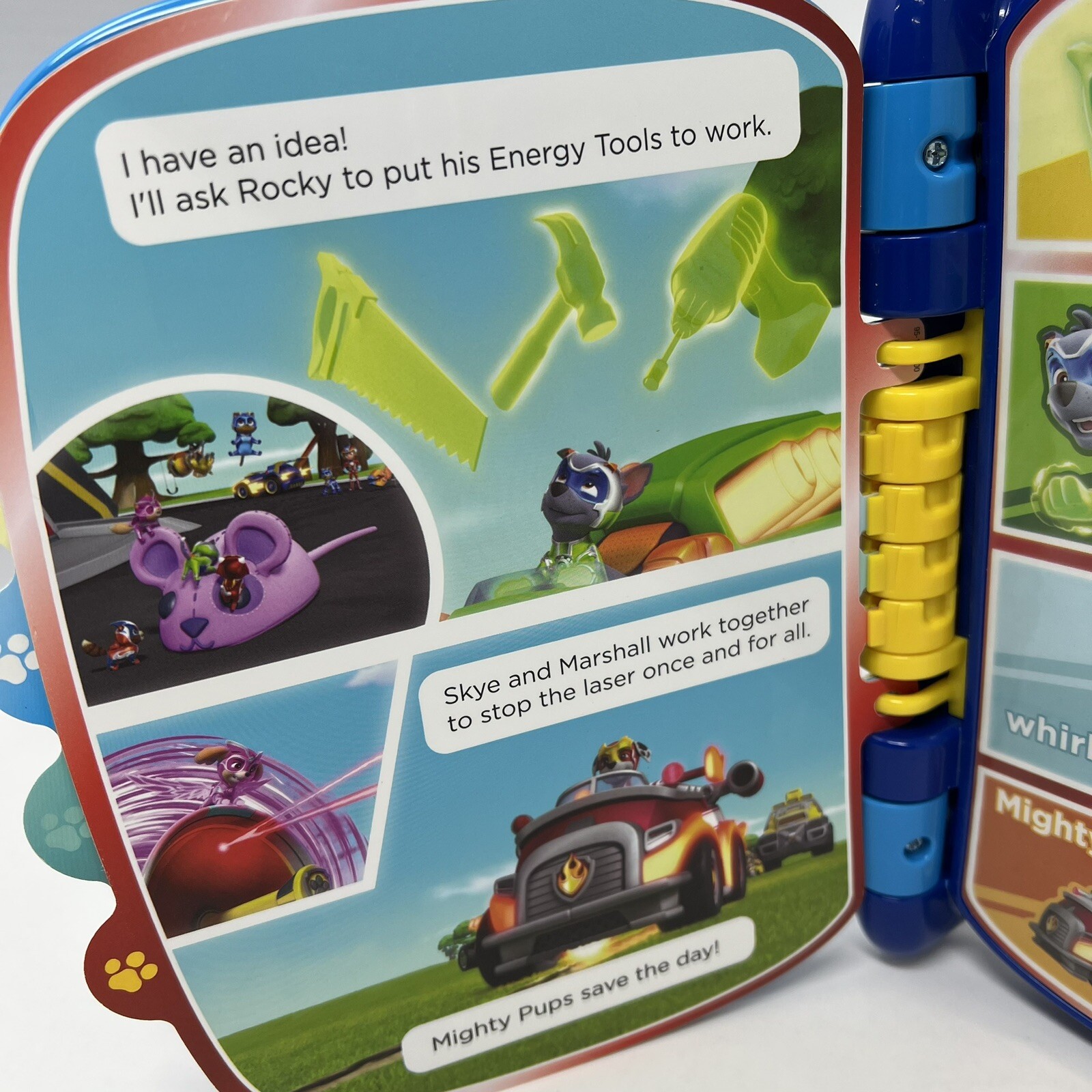 VTech Paw Patrol Mighty Pups Super Paws Touch & Teach Word Book ...