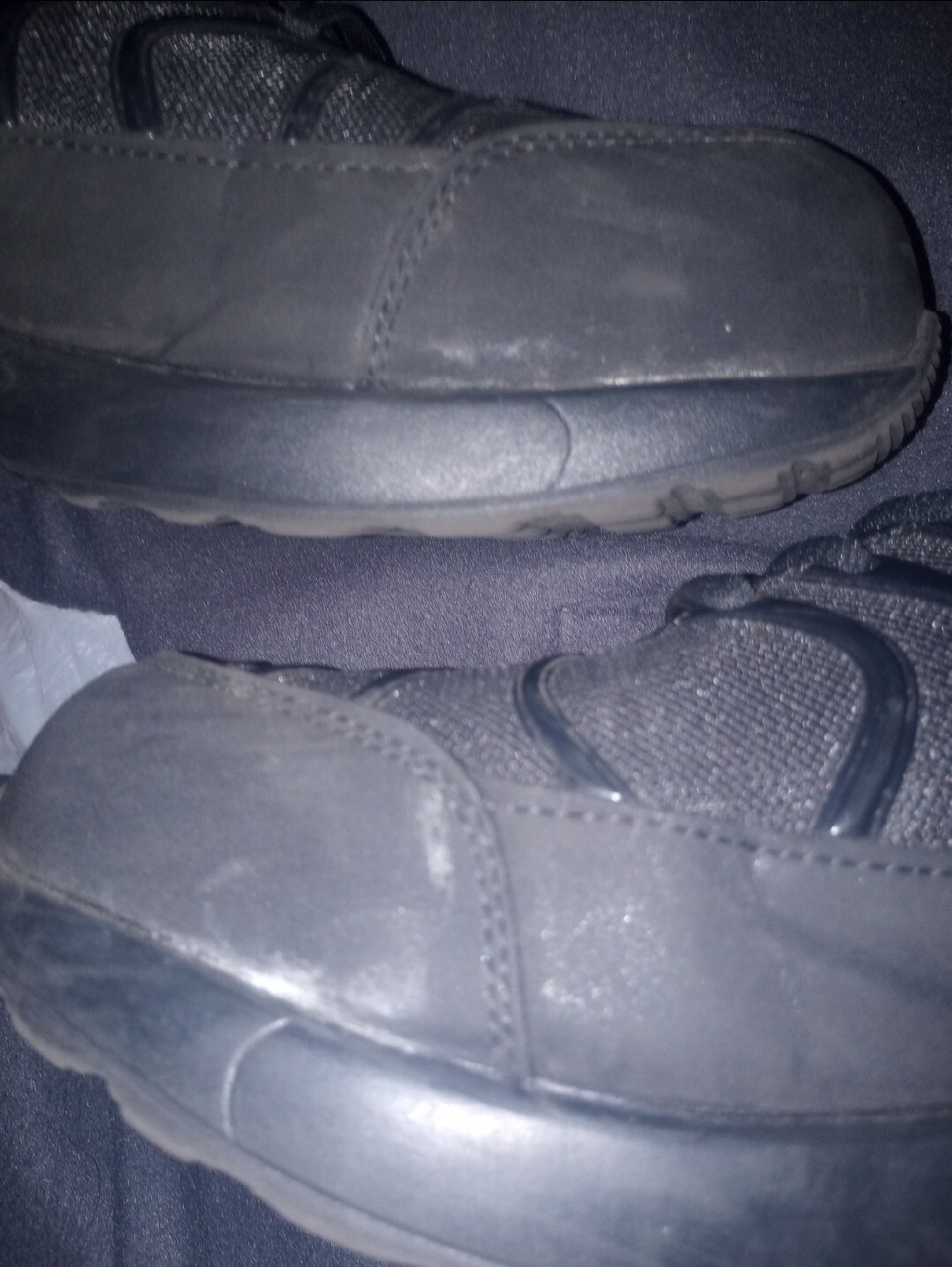 Mens Relaxed Fit Memory Foam Skechers Non-Slip Work Shoes Slip ...