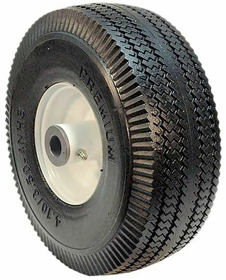 2 Flat Free Mower Front Wheels for Toro TimeCutter-Z MX4250 Z5000 ...