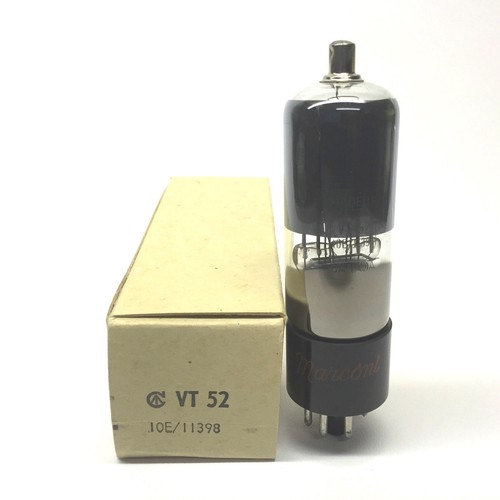 Matched Pair VT52 VT 52 EL32 NOS Marconi Canada Valve Tubes | eBay