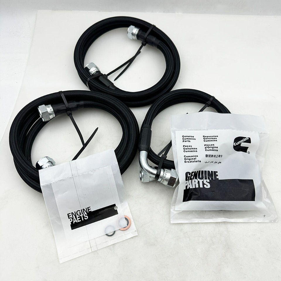 Cummins 5.9L 48RE Transmission Cooler Hoses Kit For 03-07 Dodge Ram ...