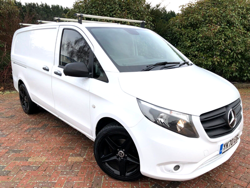 2020 70 Mercedes Benz Vito 110 Progressive CDI White Diesel Long MOT ...