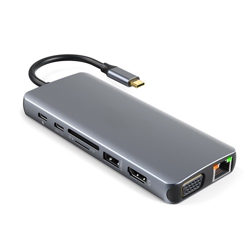 dodocool 14-in-1 USB C hub 4K USB C to VGA Gigabit Ethernet 100W PD ...