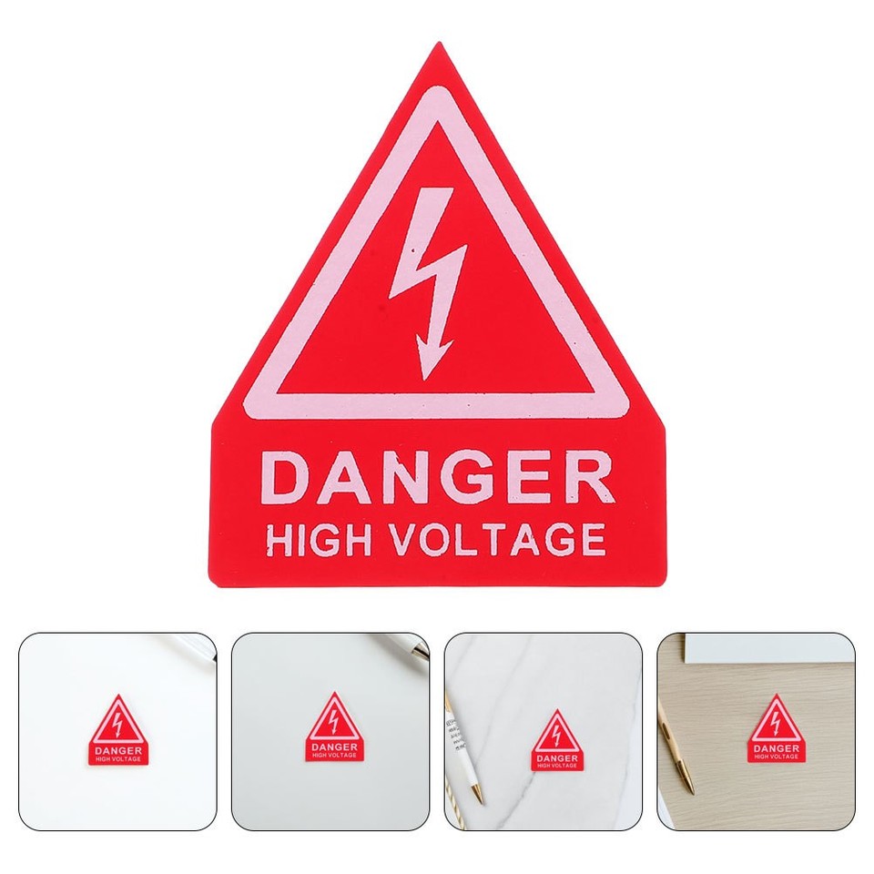 10 Pcs Health and Safety Signs Danger Electrical Hazard Warning Label ...