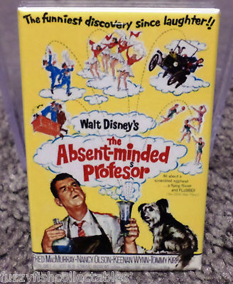 Absent-Minded Professor Movie Poster 2" x 3" Refrigerator Locker MAGNET ...