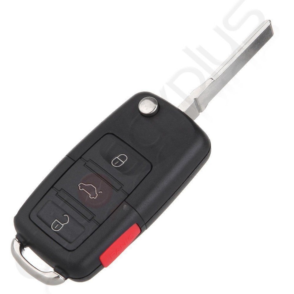 Remote Car Key Fob for Volkswagen Beetle Passat 1998 1999 2000 2001 4 ...