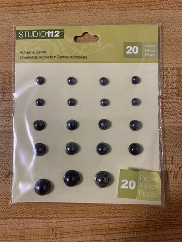Studio 112 Stickers, Dark Round Gems (FREE SHIPPING) | eBay
