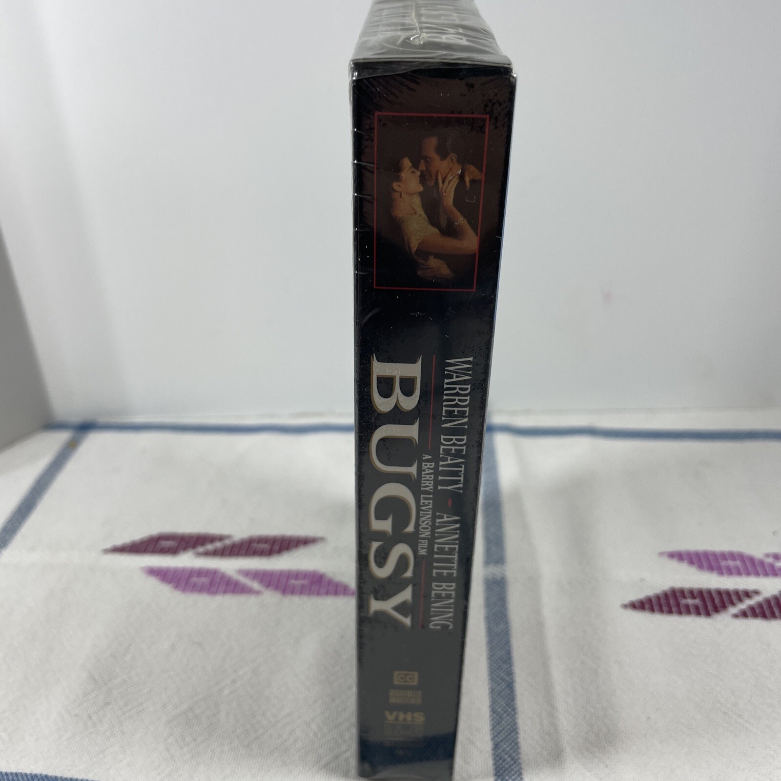 Bugsy (VHS, 1992, Closed Captioned) Warren Beatty Annette Bening Sealed ...