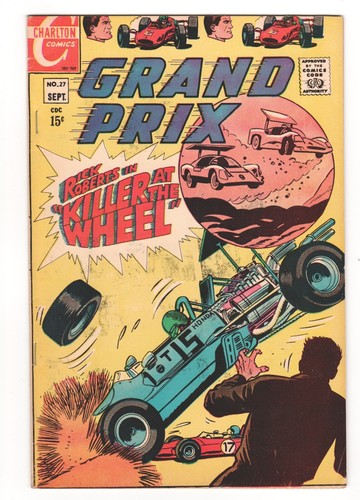 Grand Prix #27 Charlton Comics 1969 VF/NM | eBay