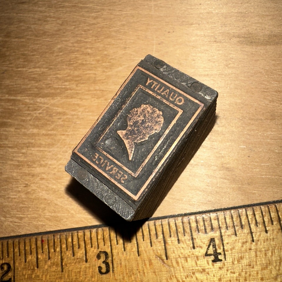 Printing Block ( Quality Service ) Copper Face Type Cut Block | eBay UK