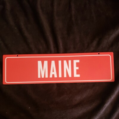 Maine State Sign | eBay