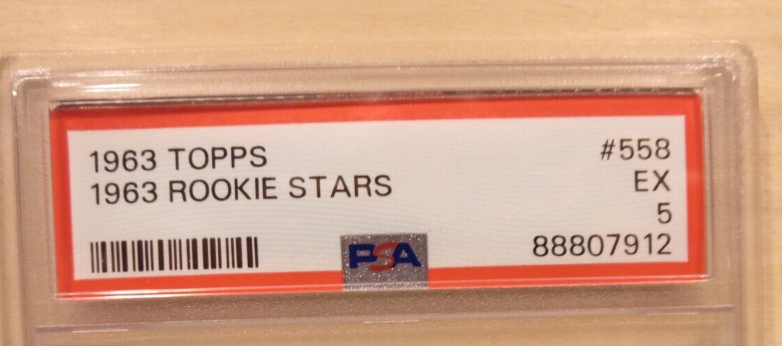 1963 Topps - High # #558 Ron Hunt, Al Moran, Bill Faul (RC) for sale ...