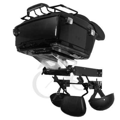 Pack Wall Mount Storage Rack For Harley Tour Pak Touring Road King ...