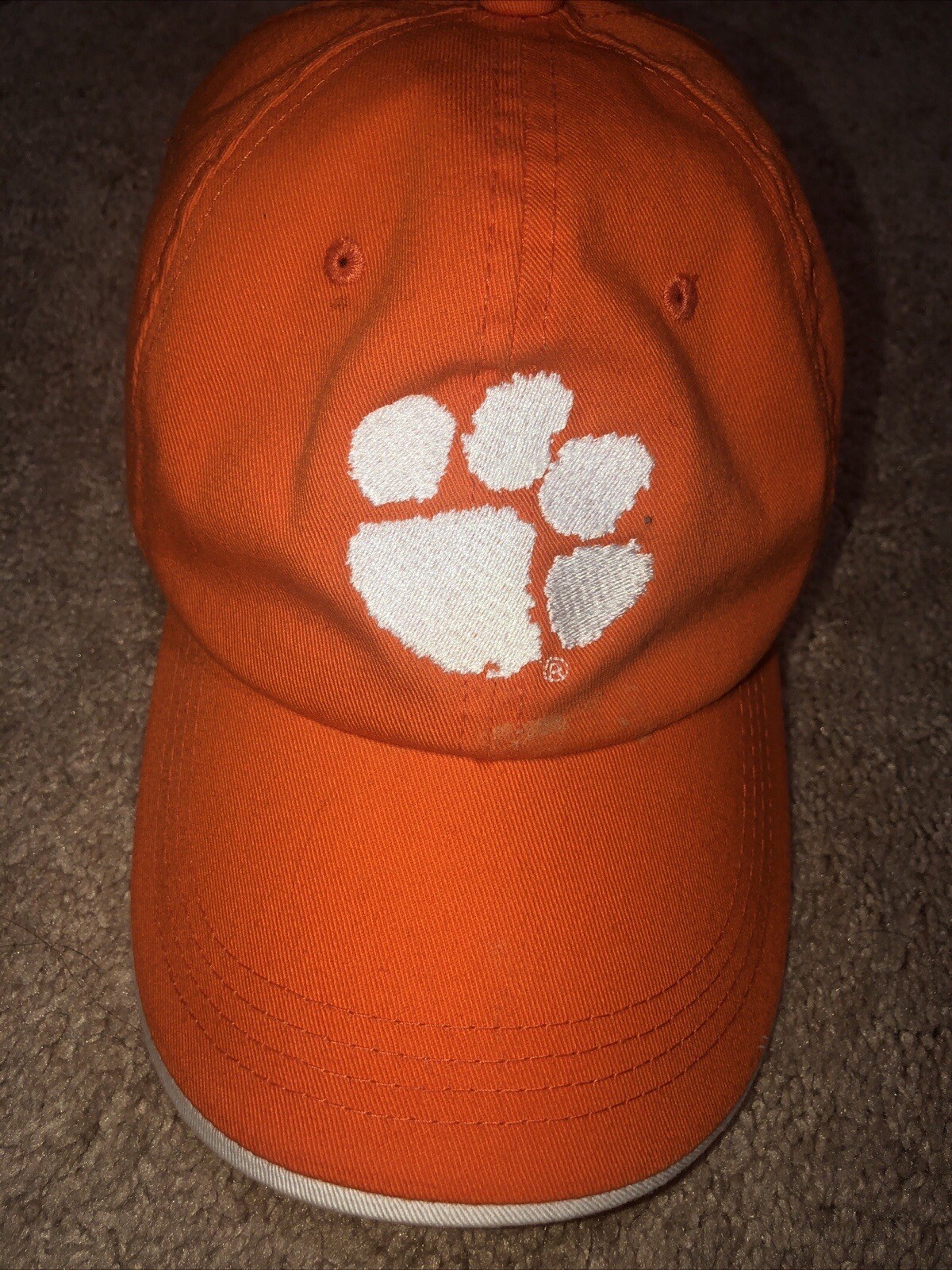 Clemson Tigers Signatures Classic Paws Logo Cap Orange Adult One Size ...