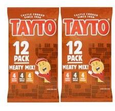 Tayto Rancheros 24 X Bags 20g Each Bacon Flavour Irish Snacks Crisps ...