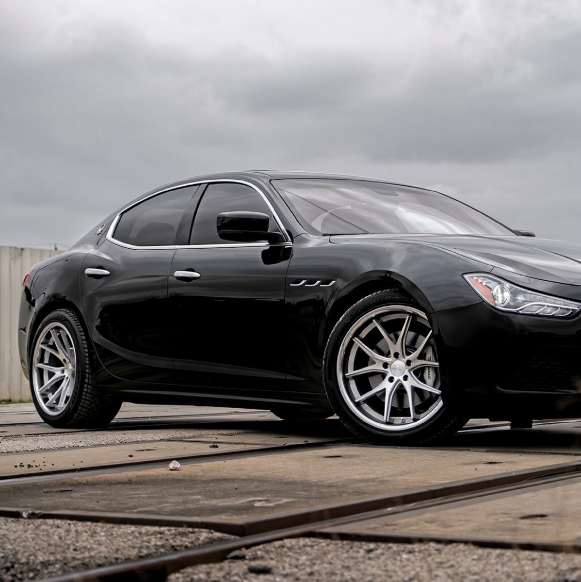 20" STAGGERED FERRADA FR2 20x9 20x11.5 SILVER w/CHROME LIP CONCAVE ...