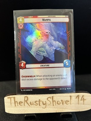 Star Wars Unlimited Foil Wampa #164 | eBay