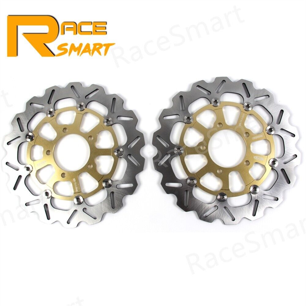 Front Brake Disc Rotors For Kawasaki Ninja Zx10r Abs 2011 2015 Zx14r