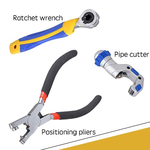 T-Type Hole Puller Reamer Pipe WK-T800 Copper Pipe Tee Pipe Branch Pipe ...