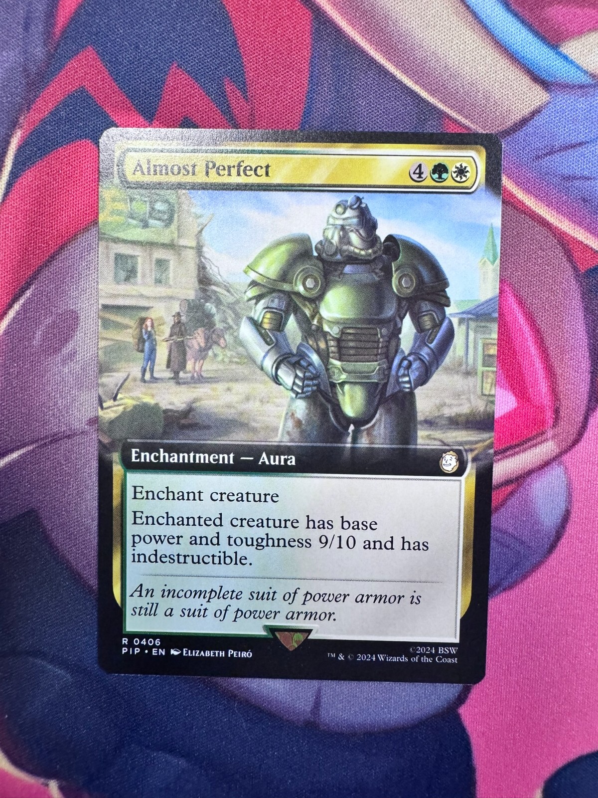 Almost Perfect (Extended Art) - MTG: Universes Beyond: Fallout - Non ...