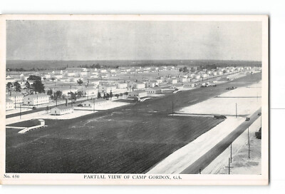 Camp Gordon Georgia GA Postcard 1940's World War II General View | eBay
