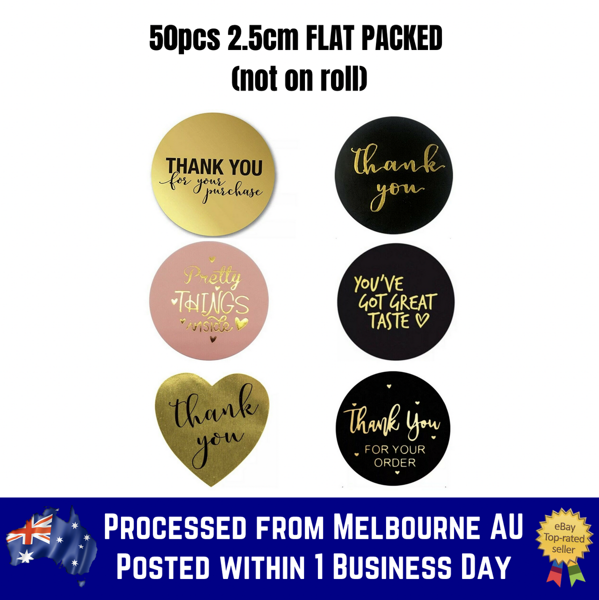 Samples Thank You Stickers Round Thank You Sticker Canva Template