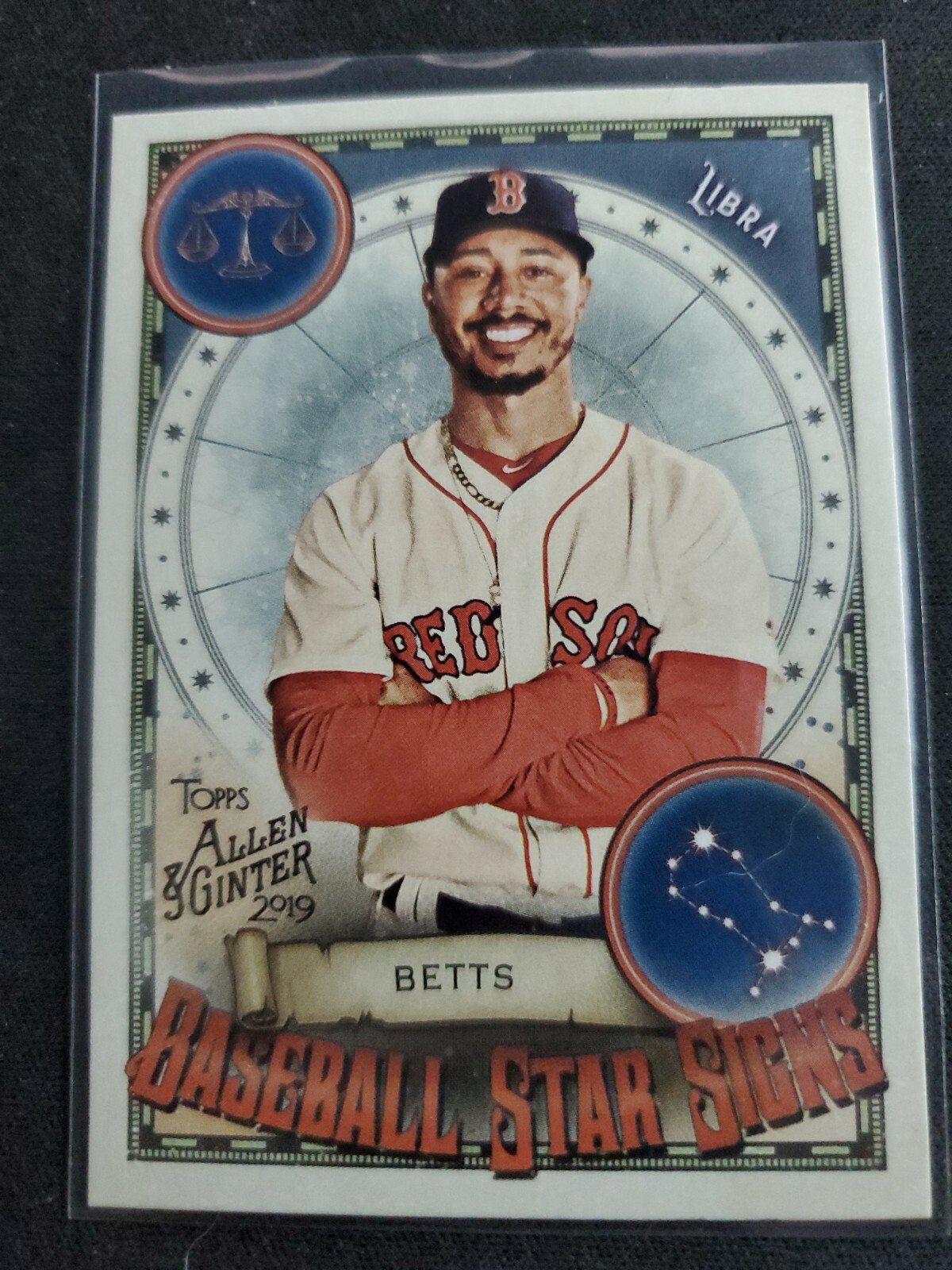 2019+Topps+Allen+%26+Ginter%27s+-+Baseball+Star+Signs+%23BSS-4+Mookie ...