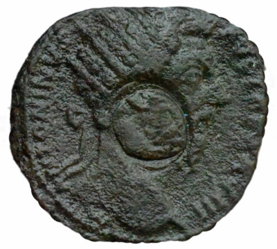 RARE MARCUS AURELIUS ROMAN DUPONDIUS COIN ROMA -COUNTERMARK MARK - 25MM ...