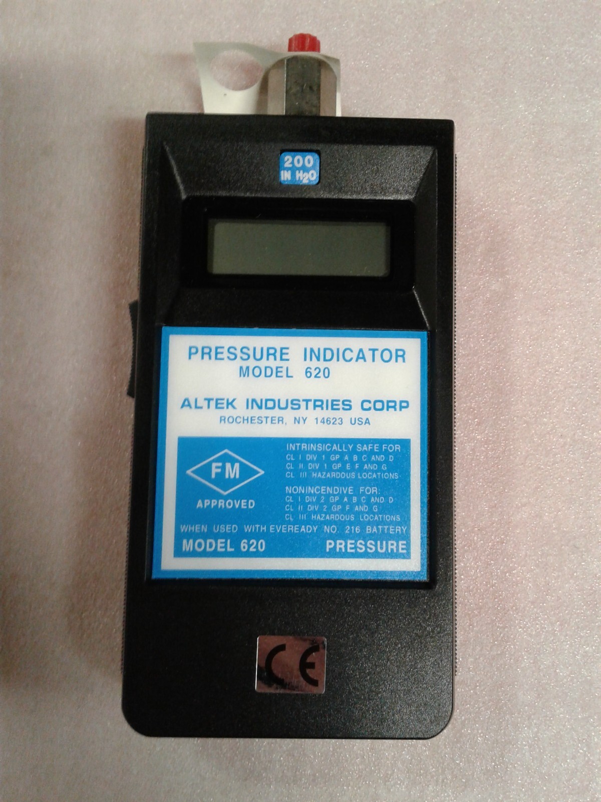 Altek Industries 620 Pressure Indicator 620-101 | eBay