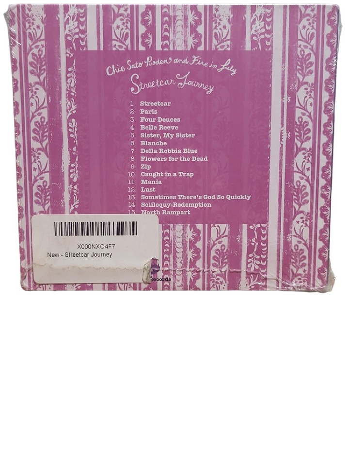 Streetcar Journey [Audio CD] Chie Sato Roden & Fire in July 700261318820| eBay