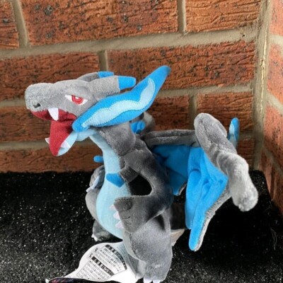 Mega Charizard X Pokemon Plush Character 25cm Teddy new with tags | eBay