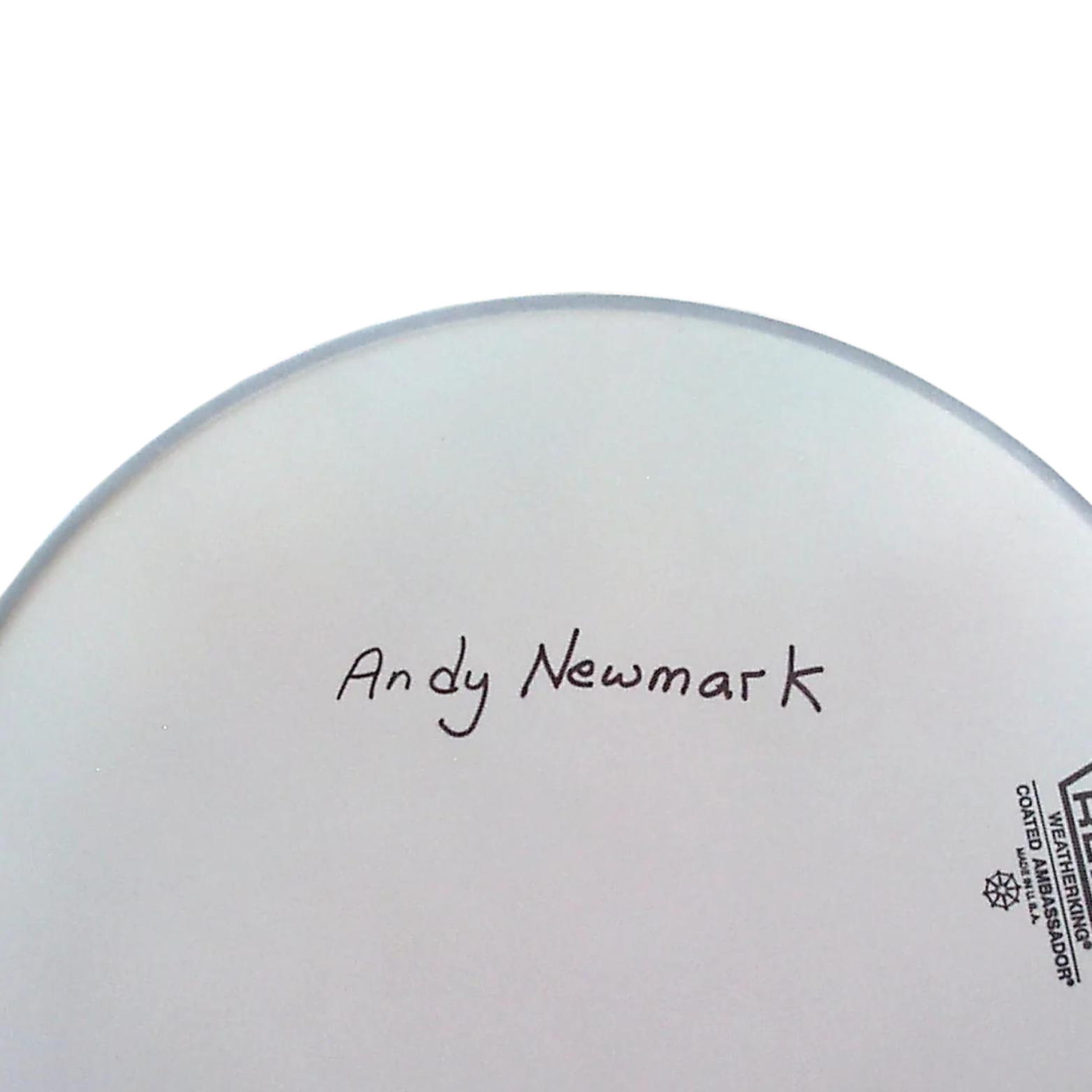 12" Remo Drumhead, Signed by Drum Legend Andy Newmark! | eBay