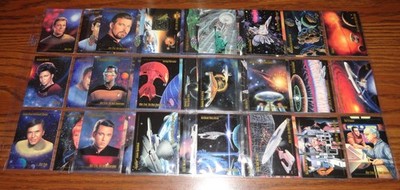 1993 STAR TREK MASTER SERIES 1 COMPLETE BASIC TRADING CARD SET | eBay