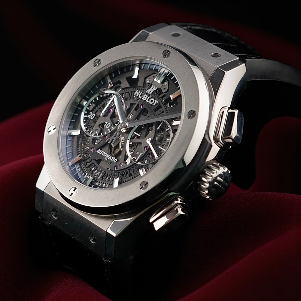 Hublot Classic Fusion Aerofusion Skeleton 45mm – Ref. 525.NX.0170.LR - FULL SET | eBay