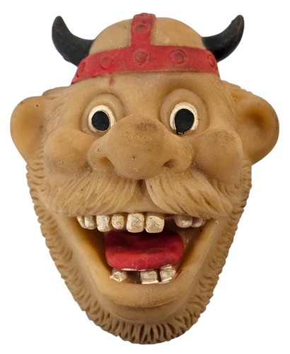 Vintage 1980s Rubber Face Warrior Finger Puppet Mask Toy Retro 5" | eBay