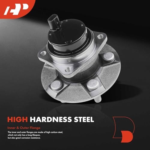 Rear Wheel Bearing and Hub Assembly with ABS & 5-Lug Compatible with ...