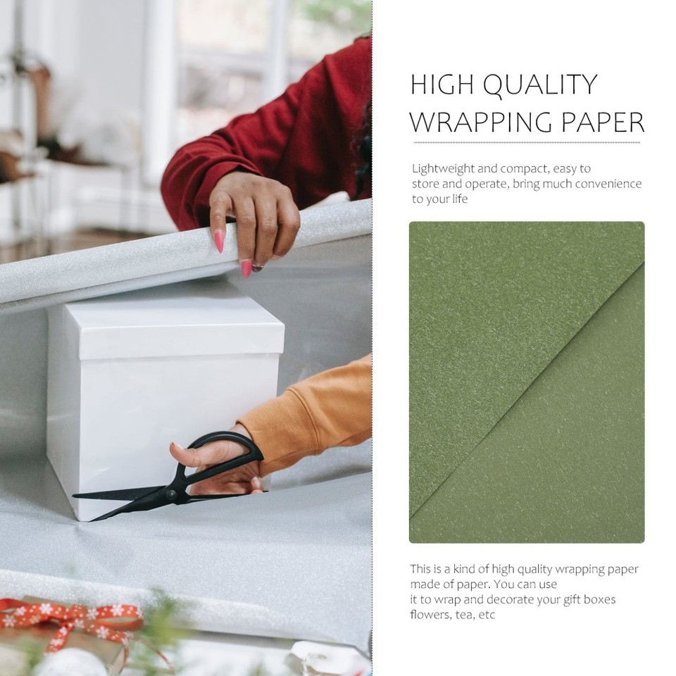 Sheet Gift Wrapping Paper Flower Packaging Paper Simple Packing Paper ...