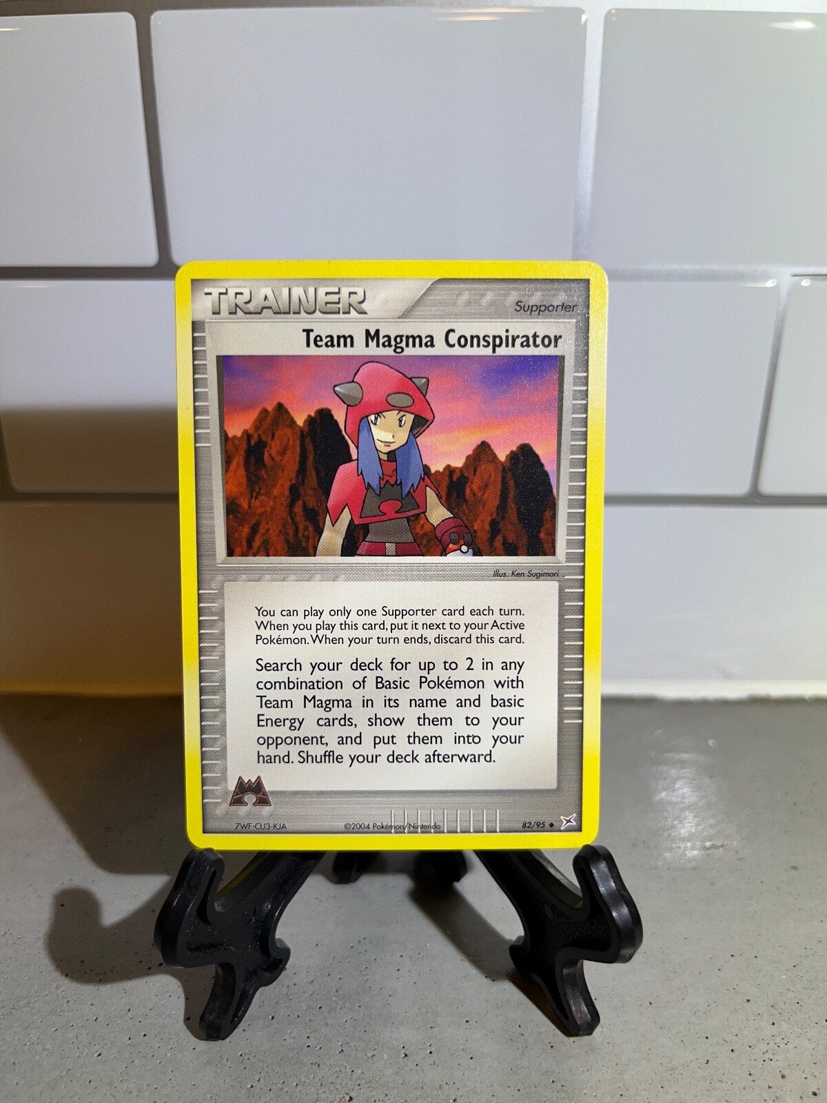 Pokemon Card Ex Team Magma VS Team Aqua Team Magma Conspirator 82/95 ...