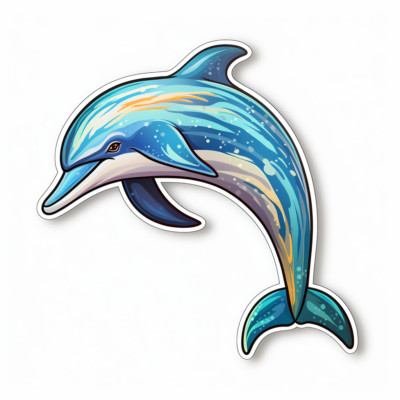 Autoaufkleber Sticker Niedlicher Delfin Aufkleber | eBay.de
